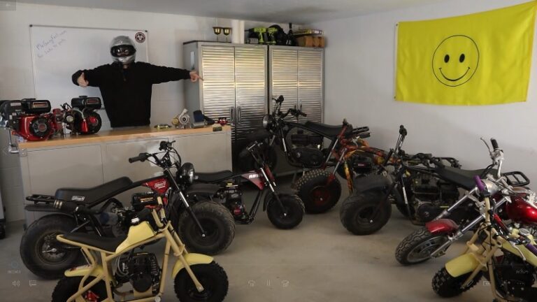 Custom mini bike BUILD (homemade) - Me Going Fast